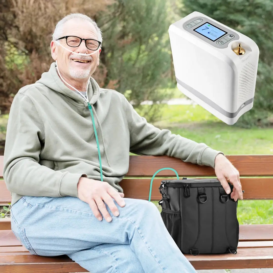 Buy 1-7L Portable Oxygen Concentrator | Upto 94% Pure Oxygen – The ...